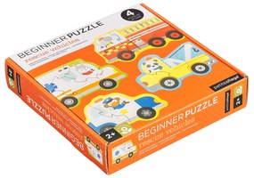 Petit Collage Puzzle záchranná vozidla