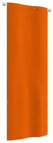 Balkonová zástěna oranžová 80 x 240 cm oxfordská látka - Default Title
