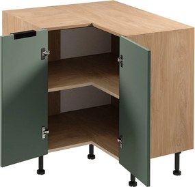 Kuchyňská linka SORENTO pg | 430x270 cm | puccini/zelená