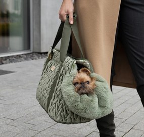 Muffin&Berry Deka pro psy a kočky Zoey zelená Velikost: M