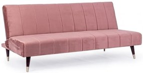 BIZZOTTO Rozkládací pohovka ALMA 180 cm růžová 0735300