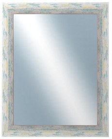 DANTIK - Zarámované zrcadlo - rozměr s rámem cca 40x50 cm z lišty PAINT zelená velká (2964)