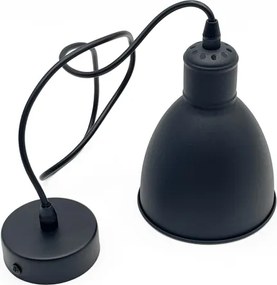 Brilagi - LED Lustr na lanku RIDDY 1xE27/60W/230V černá