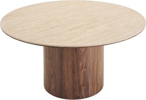 Kulatý jídelní stůl s keramickou deskou ø 140 cm Delphi – House Nordic
