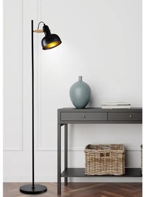 Stojací lampa RENO 1xE27/40W/230V černá
