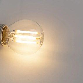 Sada 4 E14 stmívatelných LED žárovek P45 čirá 3W 250lm 2700K