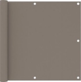 vidaXL Balkonová zástěna 90 x 400 cm 100% polyester oxford [134893] Barva: Antracitová a bílá