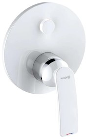 Kludi Balance - Baterie pod omítku pro 2 spotřebiče, bílá/chrom 527599175