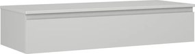 Mexen Orio, koupelnová skříňka 120 cm s horní částí, 1 zásuvka, šedá matná, 91A10-12023-1-BFC62