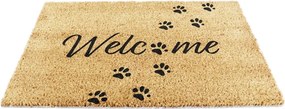 Rohožka z kokosového vlákna 60x90 cm Welcome Paws – Artsy Doormats