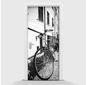 Samolepící fototapeta - Kolo černobílé 70 x 210cm