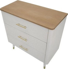 Komoda Matera 78 cm bílá
