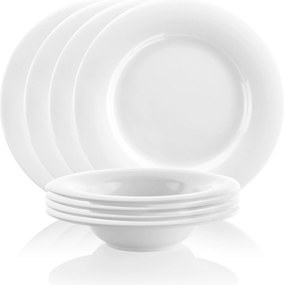 XXXLutz JÍDELNÍ SOUPRAVA porcelán keramika Novel - Kolekce nádobí - 005653016402