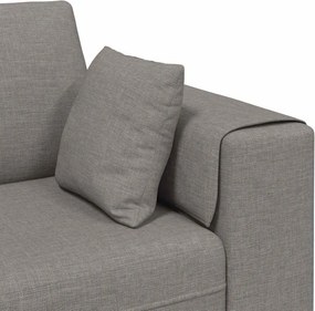 Pohovka Taupe 250 x 77 x 76 cm textil 3335148