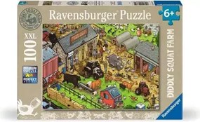 RAVENSBURGER Puzzle Diddly Squat Farm Shop XXL / 100 dílků