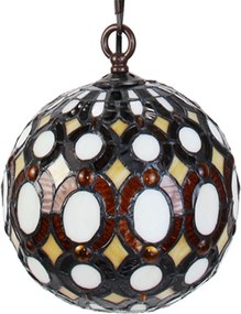 Závěsné svítidlo Tiffany Gulia - Ø 20*116 cm E14/max 1*25W