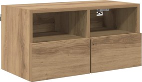 Nábytkové stěny pro TV 4 ks Artisanový dub Kompozitní dřevo 3402780