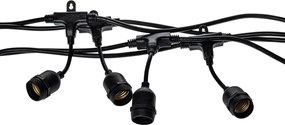 LED světelný řetěz Basic1, 15m, (bez žárovek), b