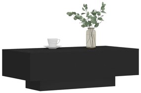Konferenční stolek černý 100 x 49,5 x 31 cm kompozitní dřevo - Default Title