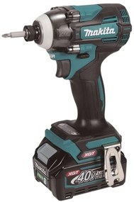 Makita - 40V AKU vratcí šroubovák, 2x aku 2,5 Ah Li-Ion XGT, nabíječka TD004GD201