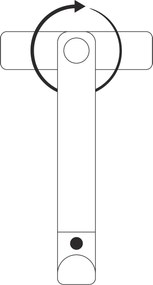 Tchibo - Čistič spár 4 v 1 - barva: zelená