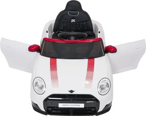 Elektrické autíčko Mini Cooper bílé