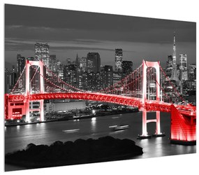 Moderní obraz mostu (100x70 cm)