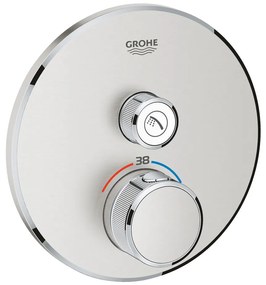 Grohe Grohtherm SmartControl - Termostat pro podomítkovou instalaci s jedním ventilem, supersteel 29118DC0