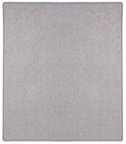 Vopi, Kusový koberec Eton šedý 73 čtverec, 150x150, šedá, chodba / předsíň