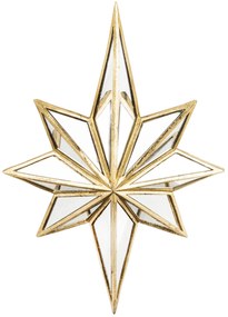 Dekorační hvězda zlatá 139226