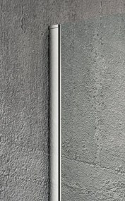 Gelco VARIO CHROME jednodílná sprchová zástěna k instalaci ke stěně, kouřové sklo, 900 mm GX1390GX1010