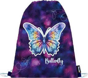 Oxybag PREMIUM - školní set Motýl 3 ks: aktovka, penál, sáček