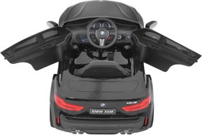 Ramiz Dětské elektrické autíčko BMW X6M lakované - černé SUV + dálkové ovládání