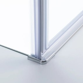 BPS-koupelny Čtvercový sprchový kout HYD-SK1390B 90x90 chrom/transparent - bez vaničky