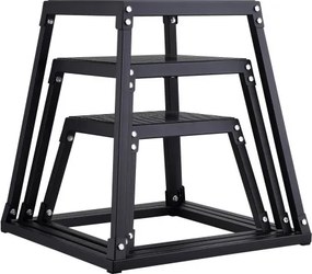 Plyometrické skákací boxy, 30,5 / 45,7 / 61 cm