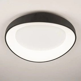 Stropní designové LED svítidlo Organic Black 48