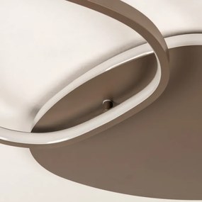 Stropní stmívatelné LED svítidlo Organic Brown 40
