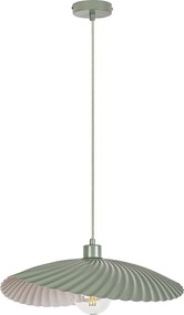 Rabalux BRIDGET závěsný lustr, zelená barva, průměr 47 cm