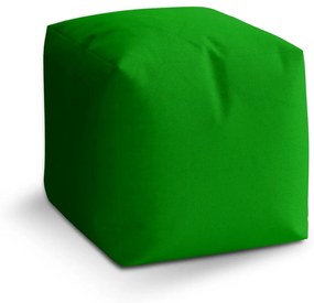 Sablio Taburet Cube Irská zelená: 40x40x40 cm