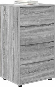 Úložné skříně 60 x 48 x 105 cm Kompozitní dřevo Šedá Sonoma 3406241