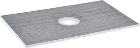 Souprava sprchového obrubníku, 1524 × 965 mm Souprava sprchové vaničky se 160 mm