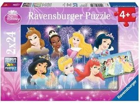 Ravensburger Disney: Princezny - 2x24 dílků / od 4 let