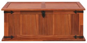 Úložná truhla 90 x 45 x 40 cm masivní akáciové dřevo 247242