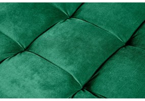 Massive home | Taburet  Cozy Velvet 80cm zelený samet 43133