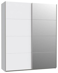 Šatní skříň se zrcadlem KARO 170x210 cm bílá SHMS82412-120