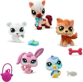 HASBRO Littlest Pet Shop Set zimních zvířátek 5 ks / cca 4-5 cm / od 3