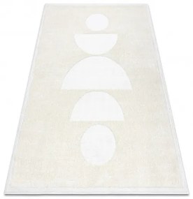 Dywany Łuszczów Kusový koberec Mode 8598 geometric cream ROZMĚR: 120x170