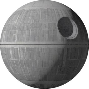 Komar Samolepicí vliesová fototapeta Star Wars XXL Death Star 127 x 127 cm