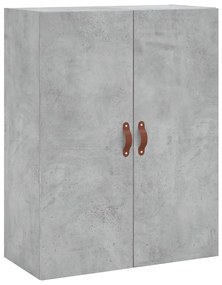 Skříň highboard betonově šedá 69,5x34x180 cm kompozitní dřevo,  3198125