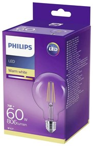 Philips | LED Žárovka VINTAGE Philips E27/7W/230V 2700K | P4285